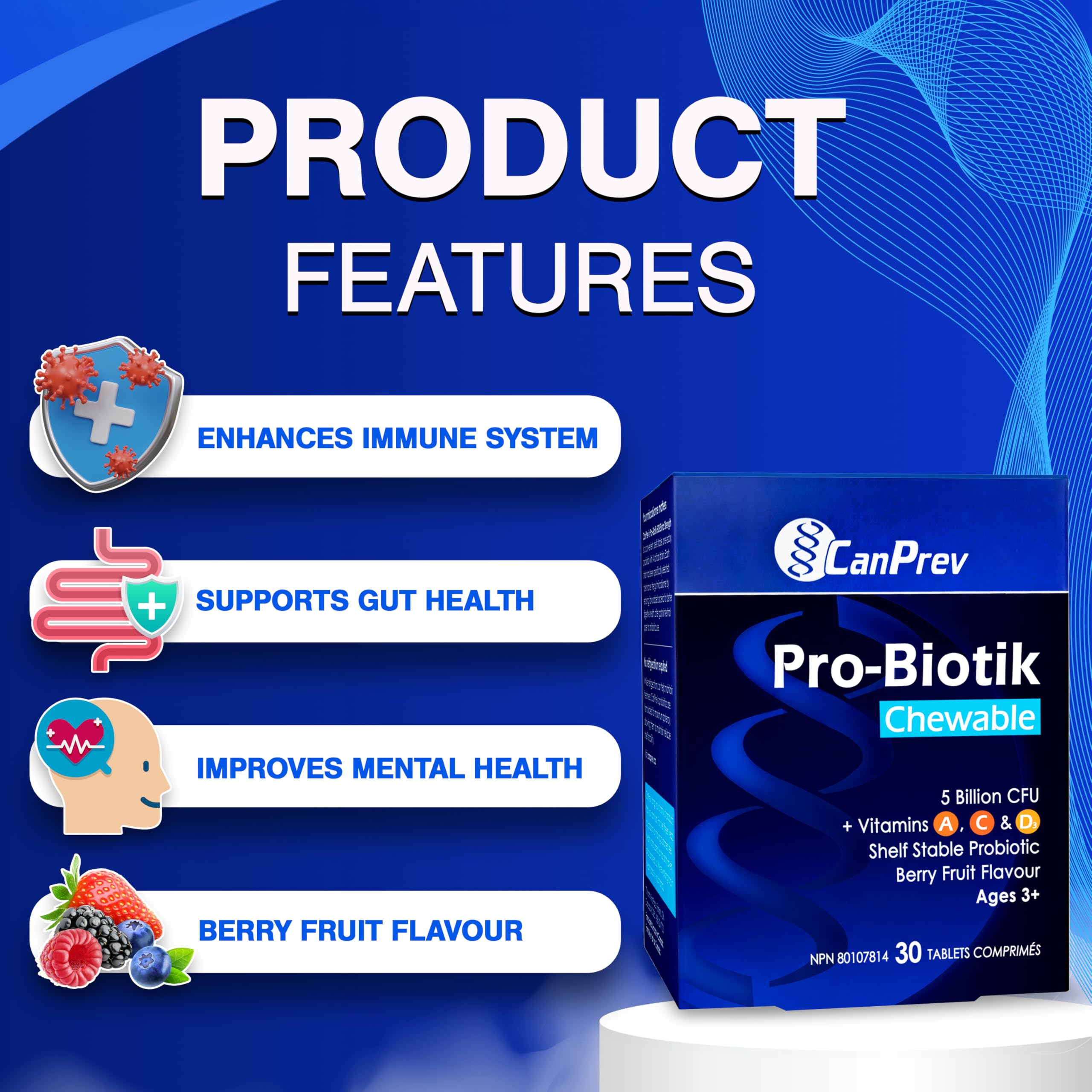 CanPrev Pro chewable tablets for wellness