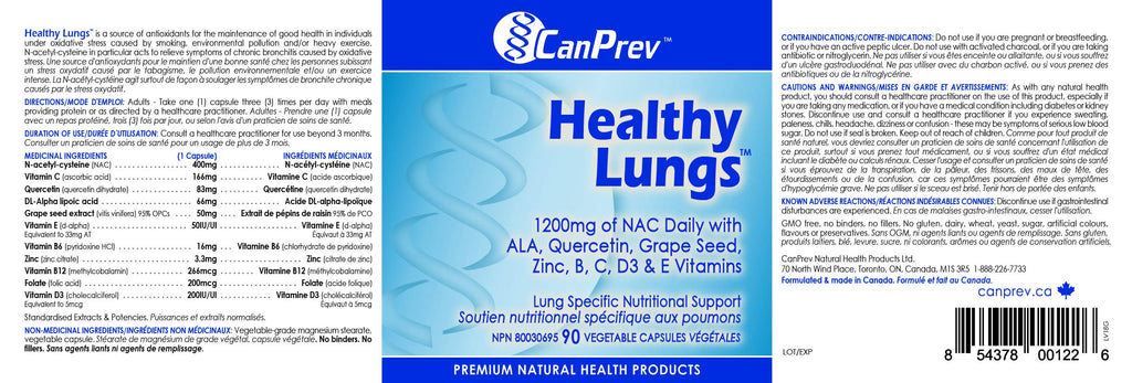 CanPrev respiratory health formula