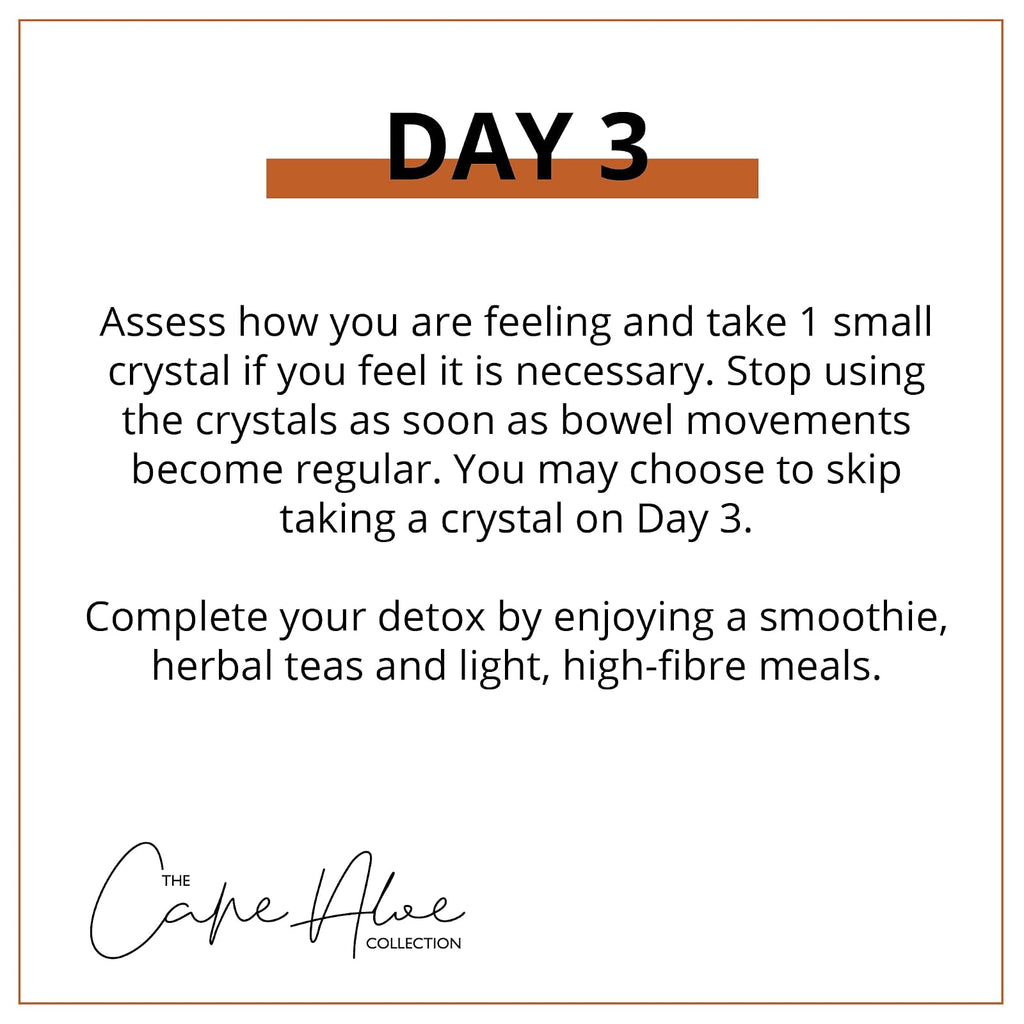 Cape Aloe Ferox bitter crystals for wellness