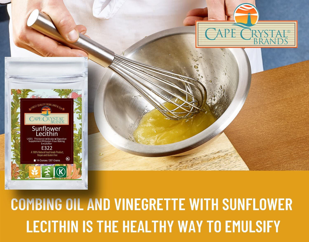 Cape Crystal lecithin for nutritional support