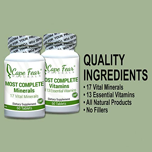 Cape Fear Naturals vitamins for daily nutrition