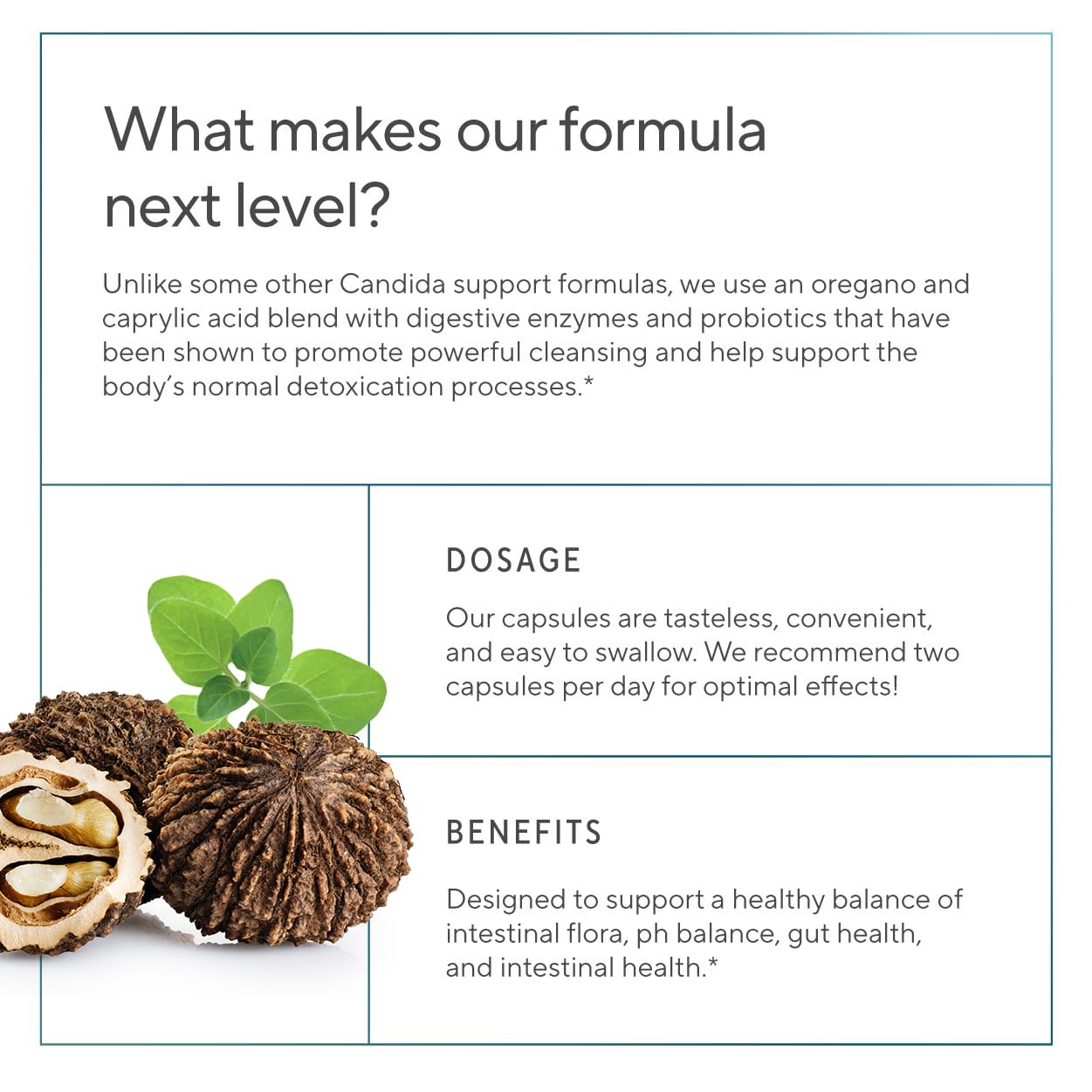 caprylic acid capsules for digestive support