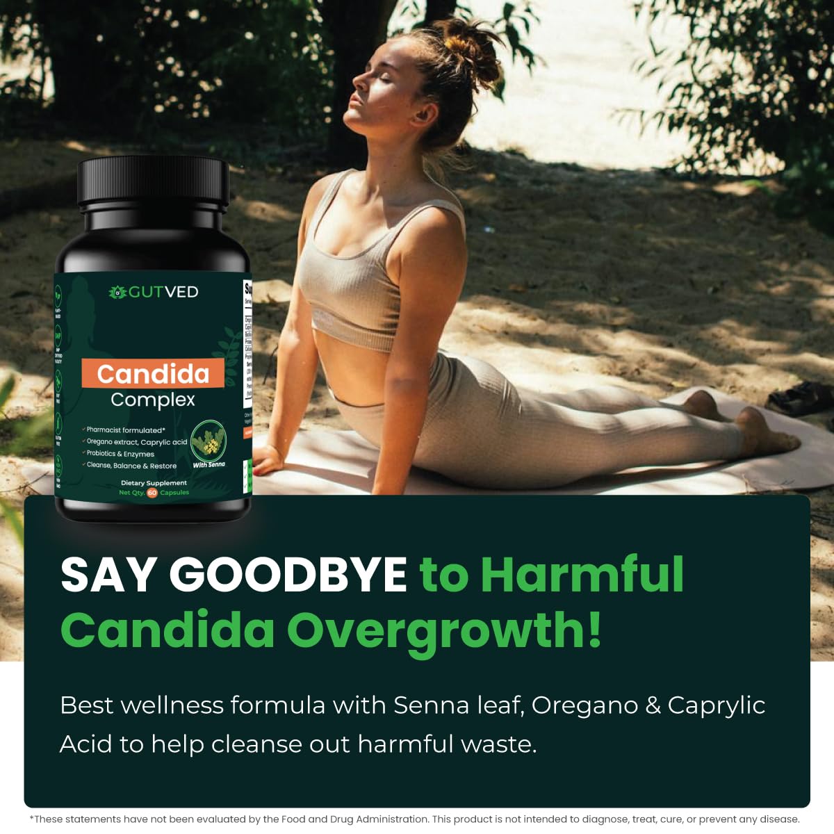Caprylic acid for digestive health