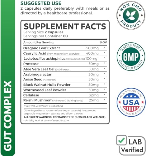 caprylic acid for intestinal balance