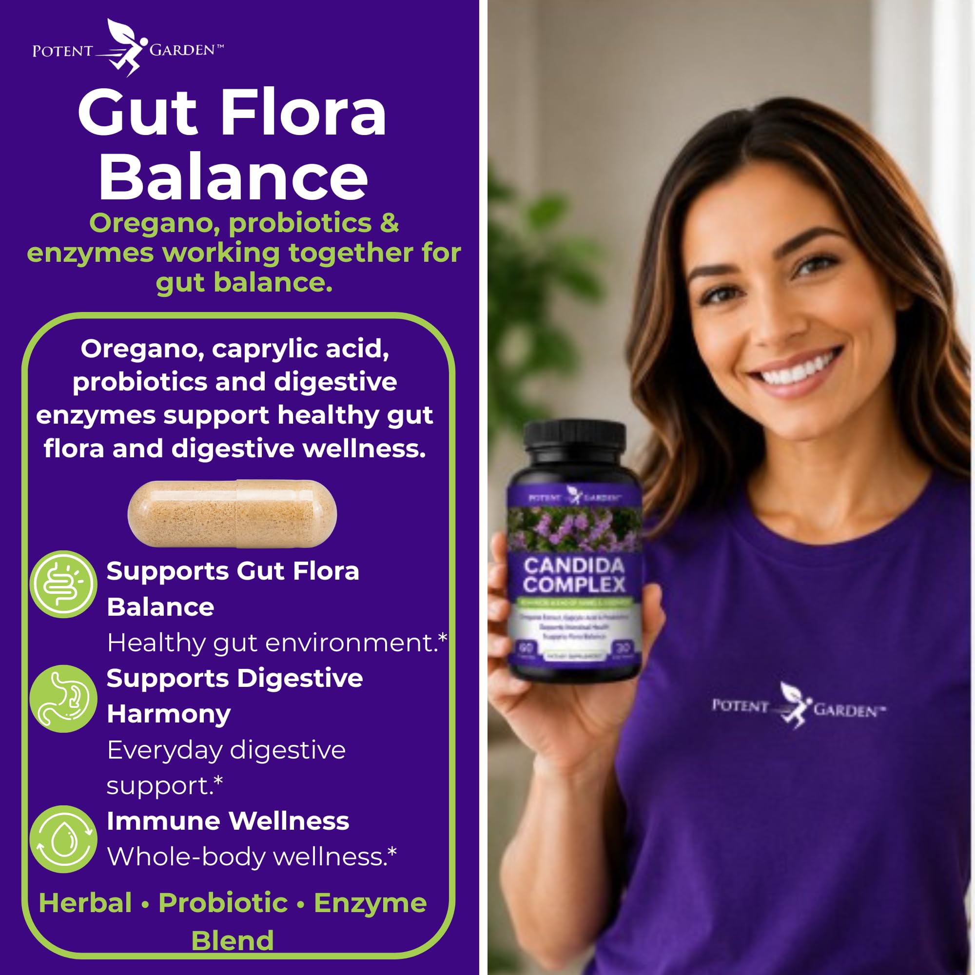 caprylic acid for intestinal balance