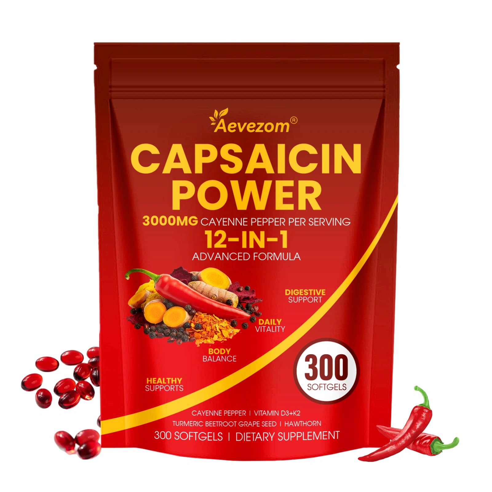 Capsaicin Power cayenne pepper benefits