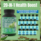 Capsules and liquid for herbal benefits