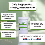 Capsules for balanced gut flora