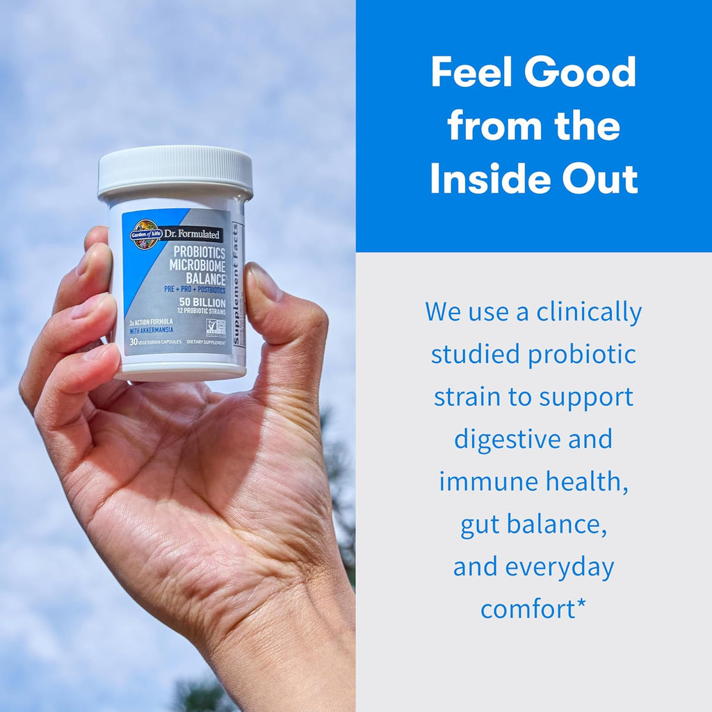 capsules for balanced microbiome