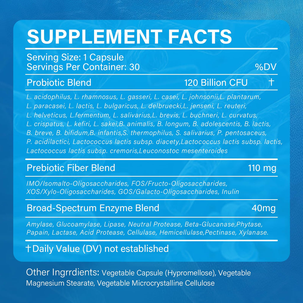 capsules for convenient probiotic intake