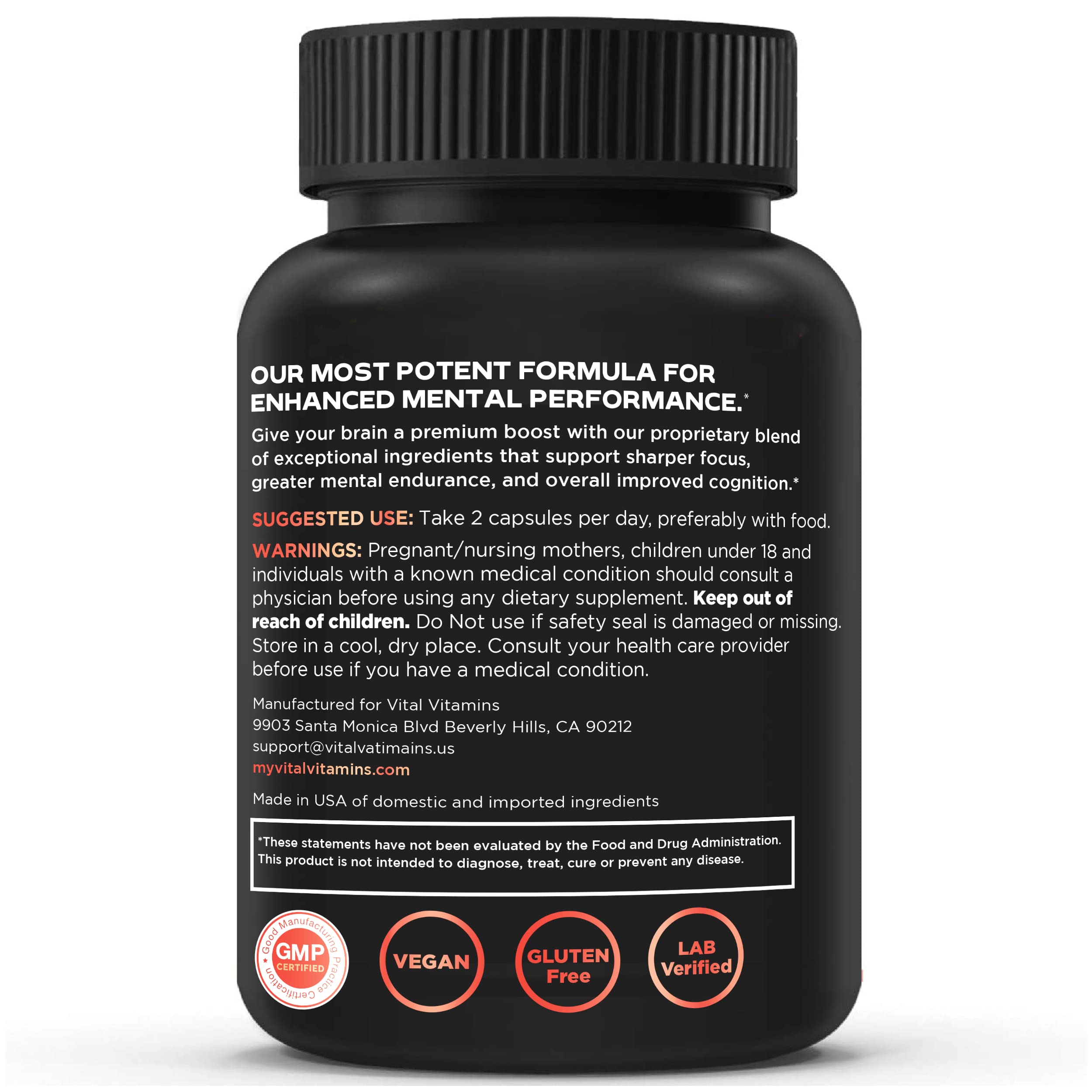 capsules for daily brain health