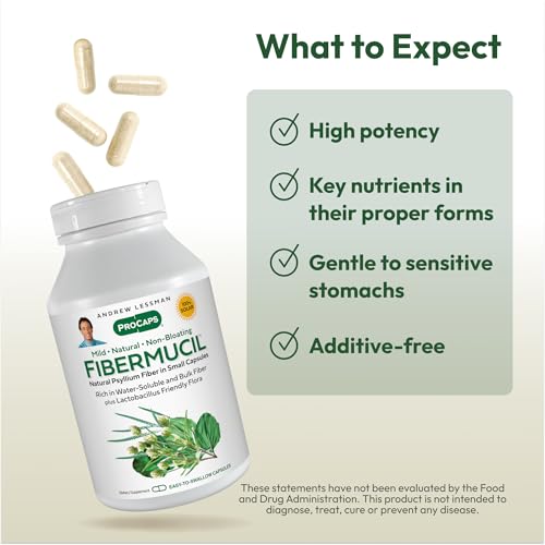 capsules for daily fiber intake