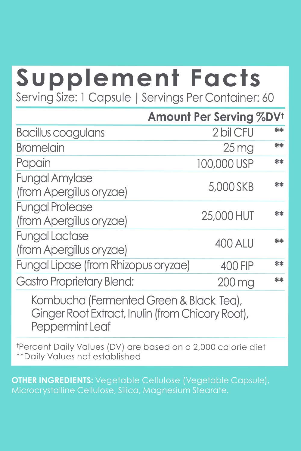 capsules for enhanced gut flora