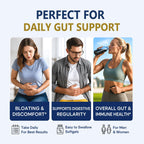 Capsules for enhanced gut microbiome