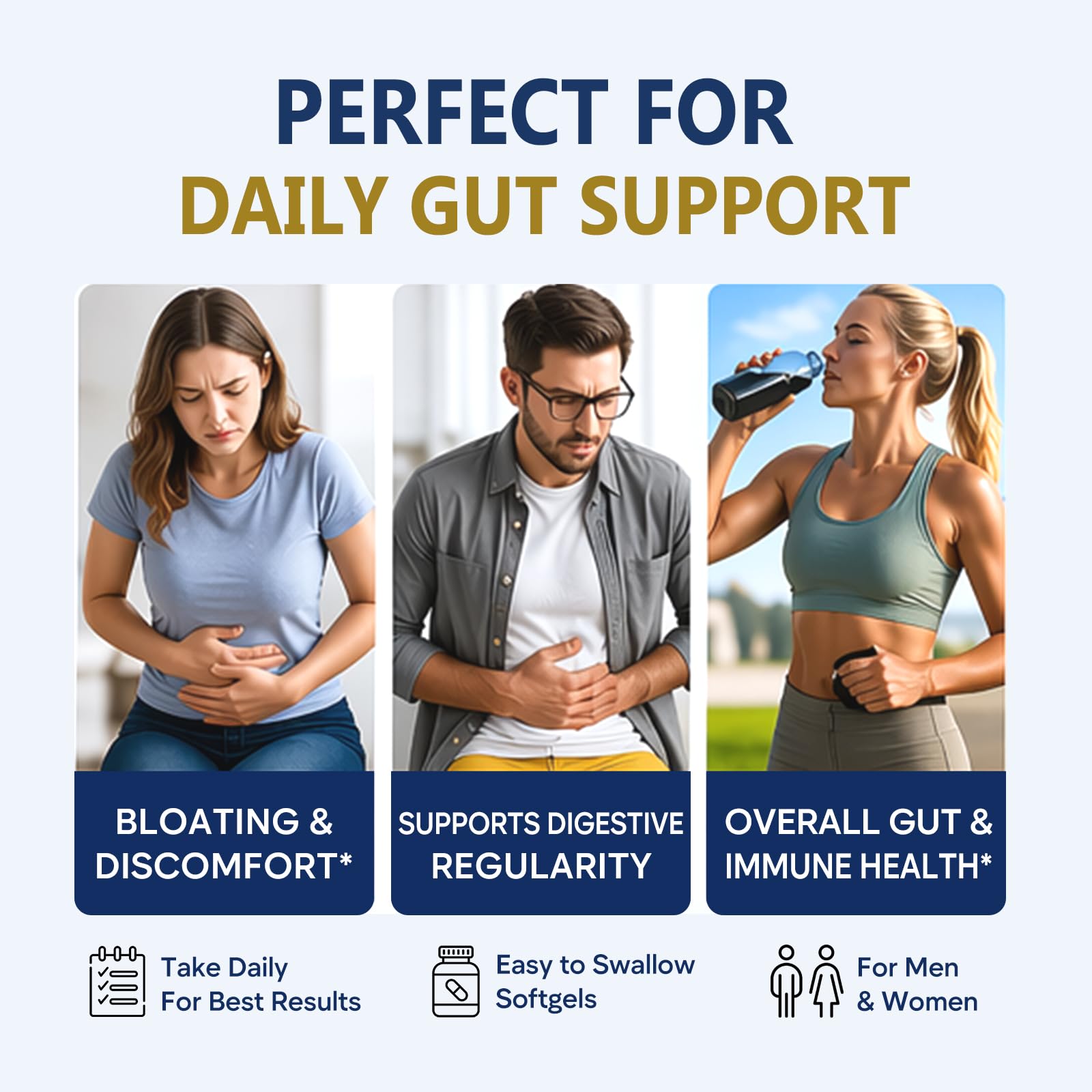 Capsules for enhanced gut microbiome