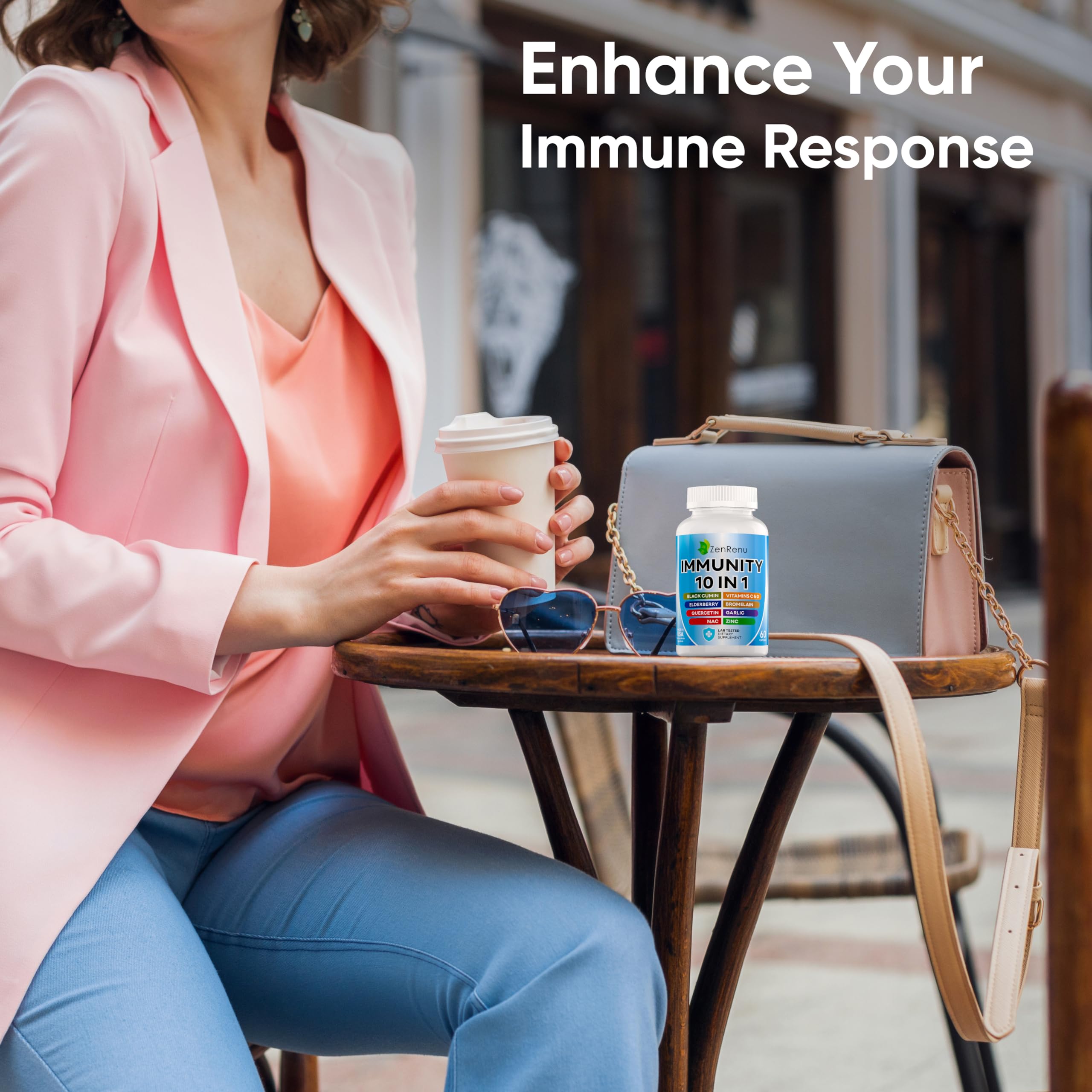 capsules for enhanced immune response
