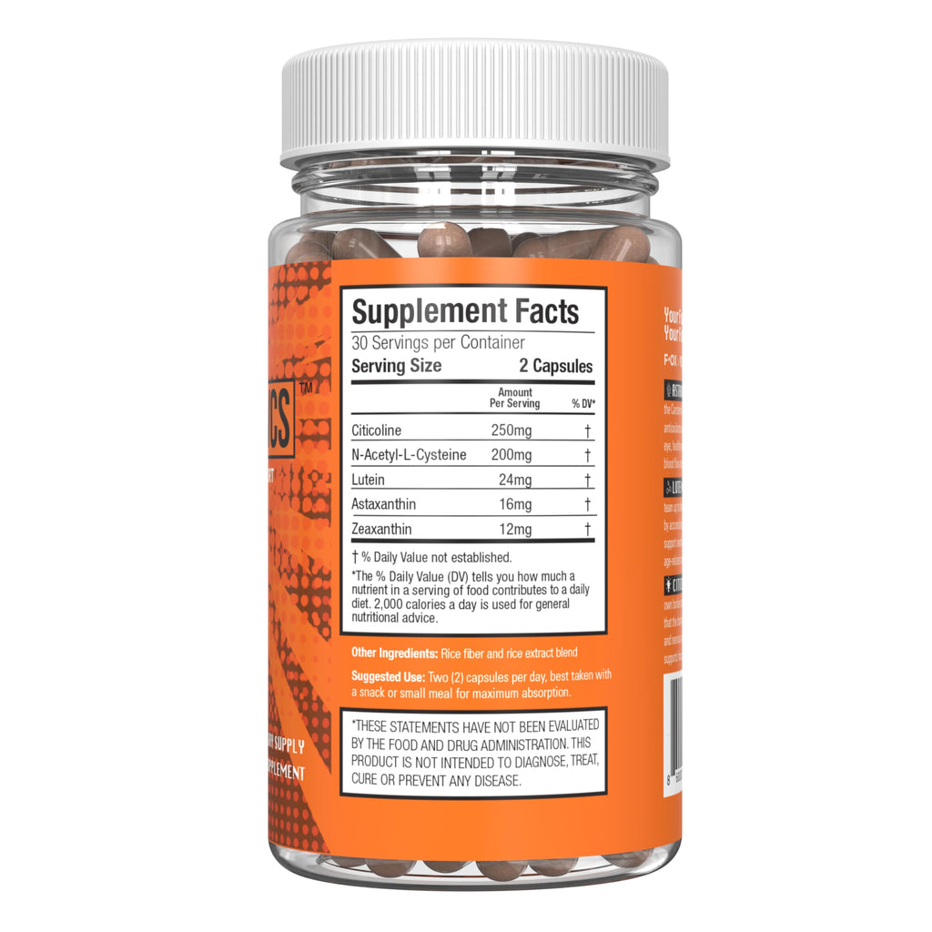 capsules for enhanced visual performance