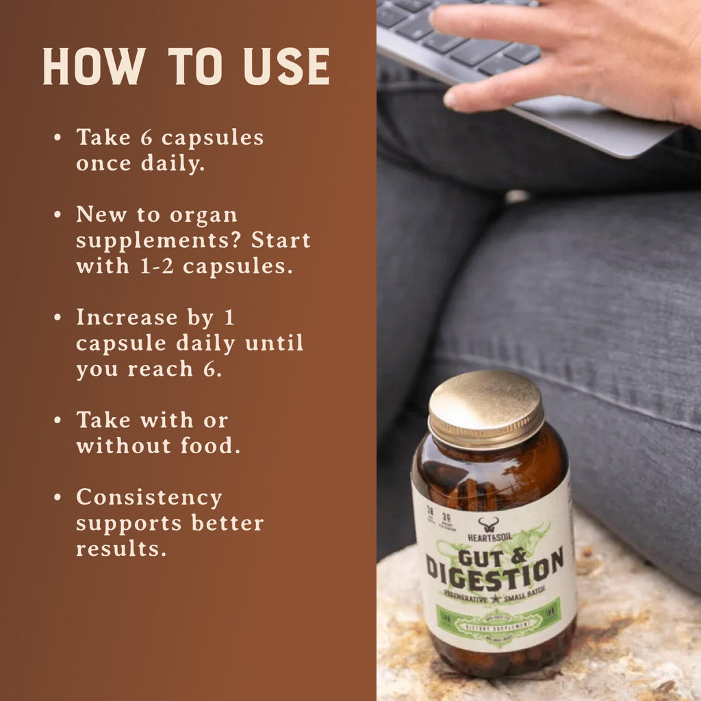 capsules for healthy intestinal function