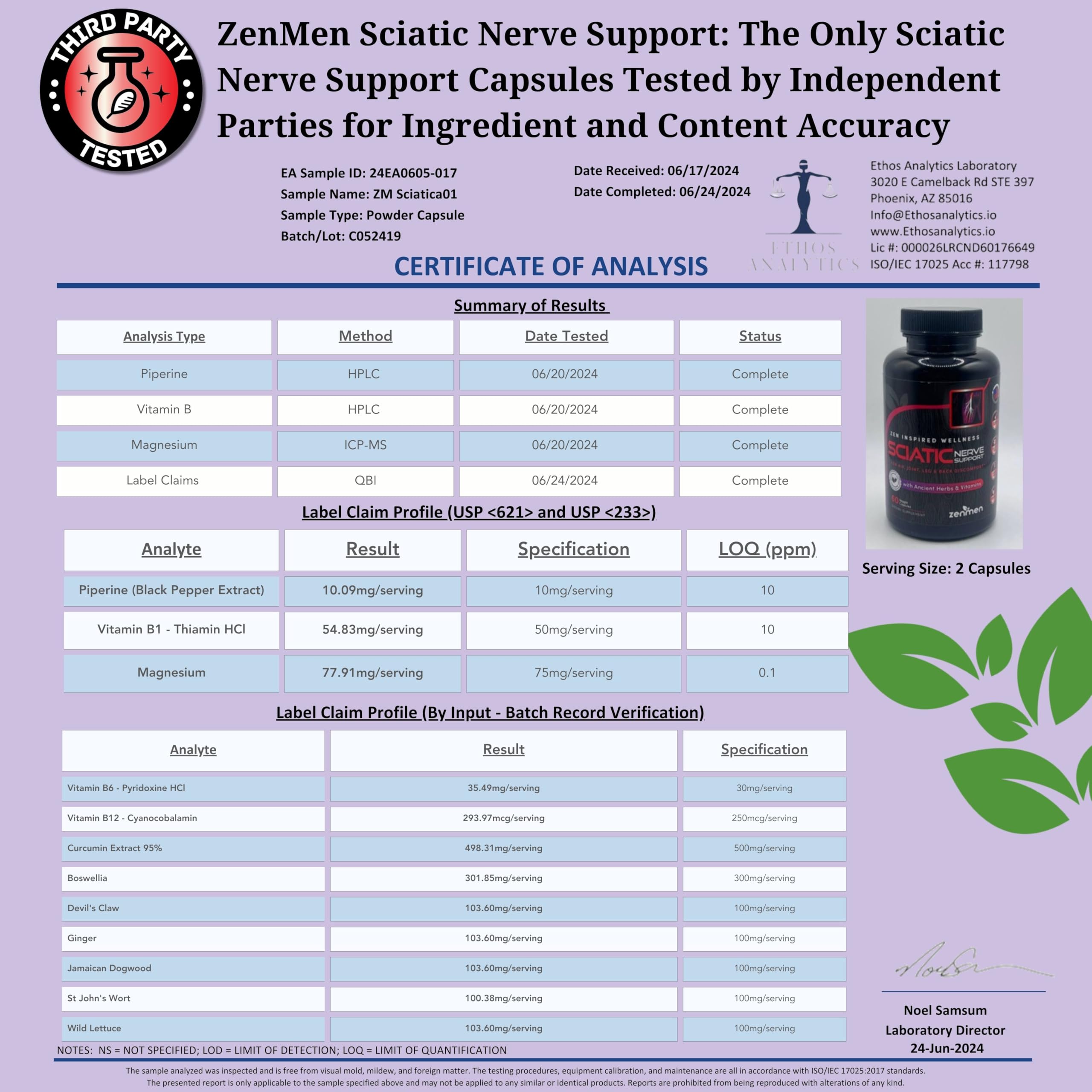 capsules for holistic pain management