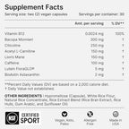 Capsules for improved concentration and energy