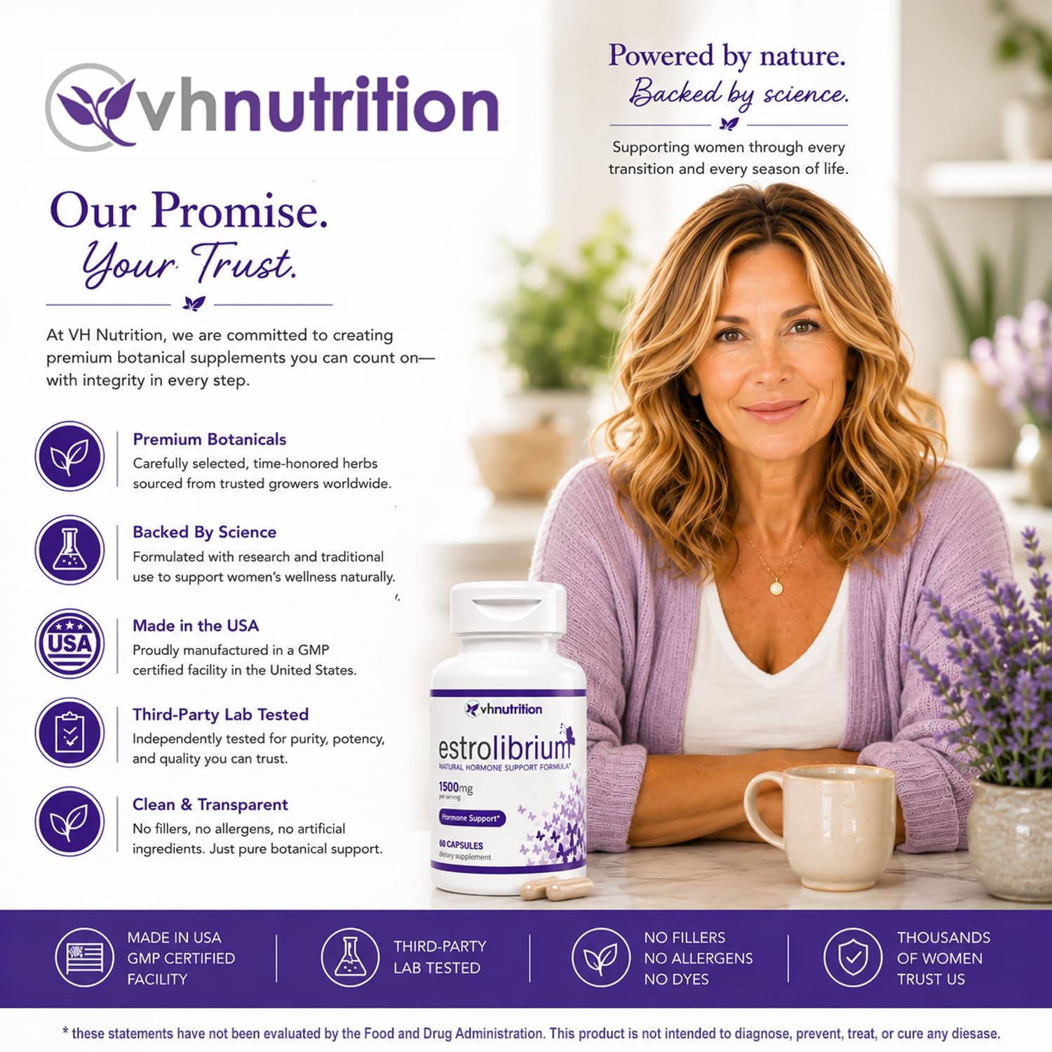capsules for menopause wellness support