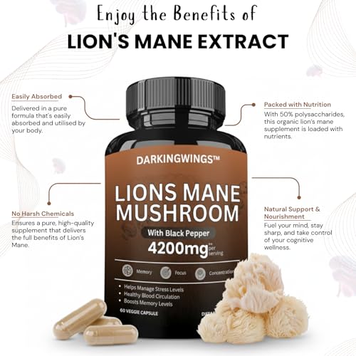Capsules for mental clarity and energy