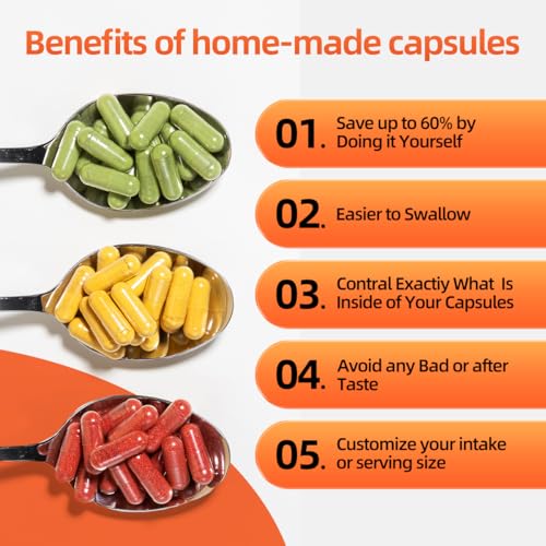 Capsules for natural supplement storage