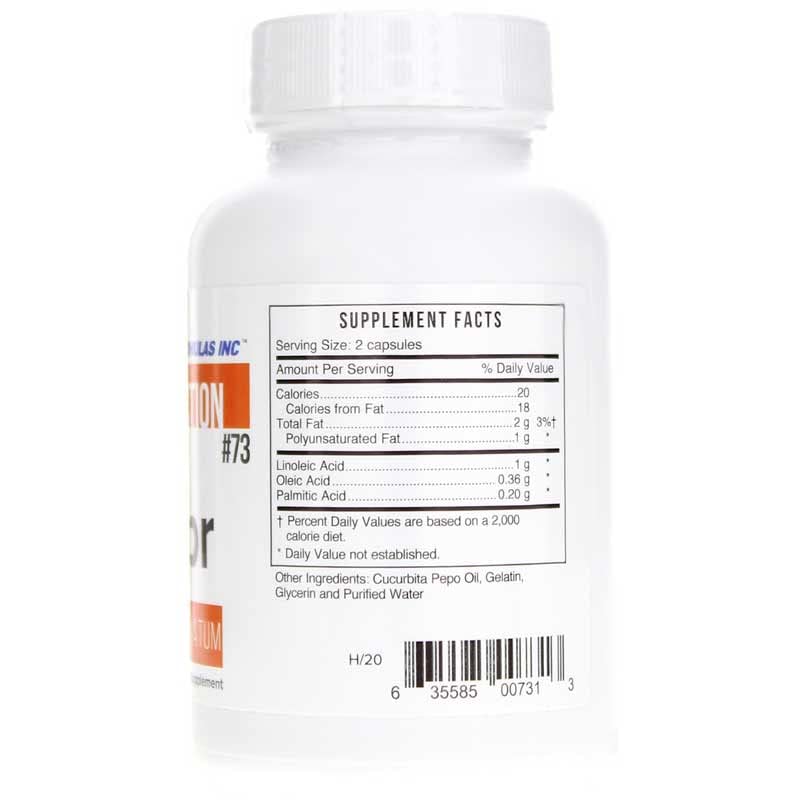 capsules for optimal prostate function