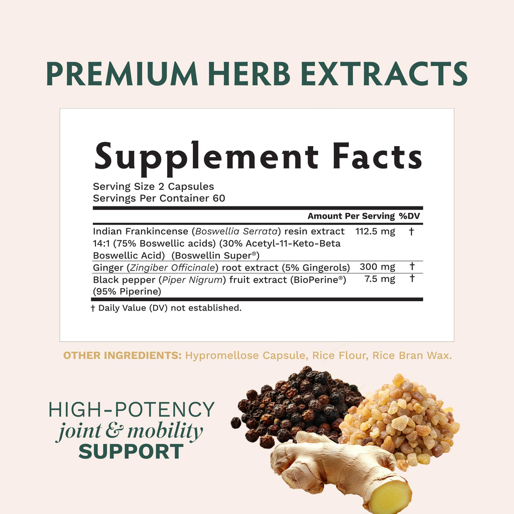 capsules for reducing joint inflammation