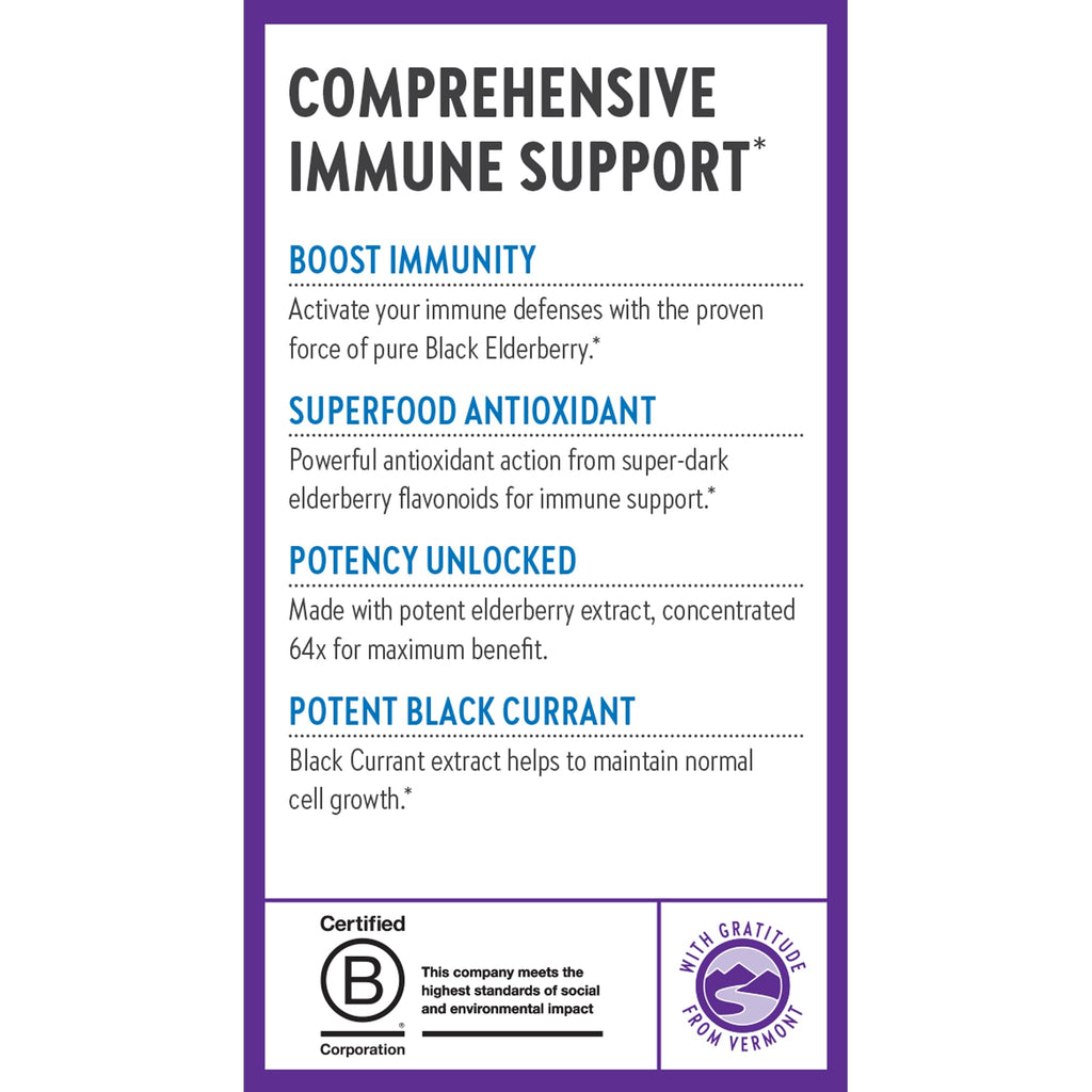 capsules with black currant for added benefits