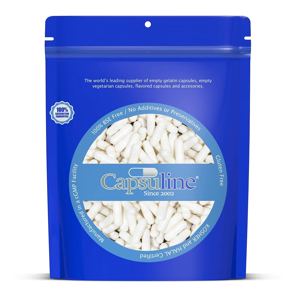 Capsuline empty vegan capsules for multivitamins
