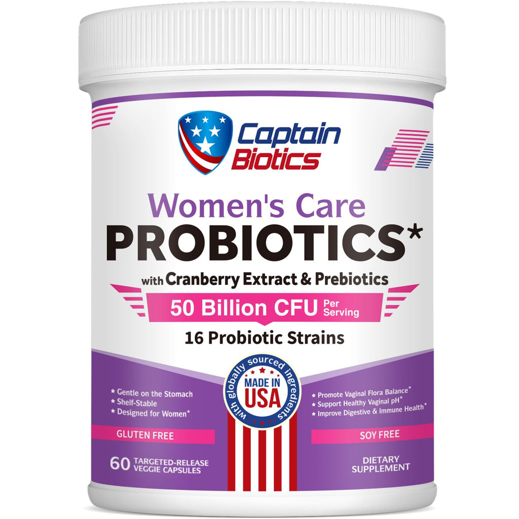 Captain Biotics cranberry probiotics for women