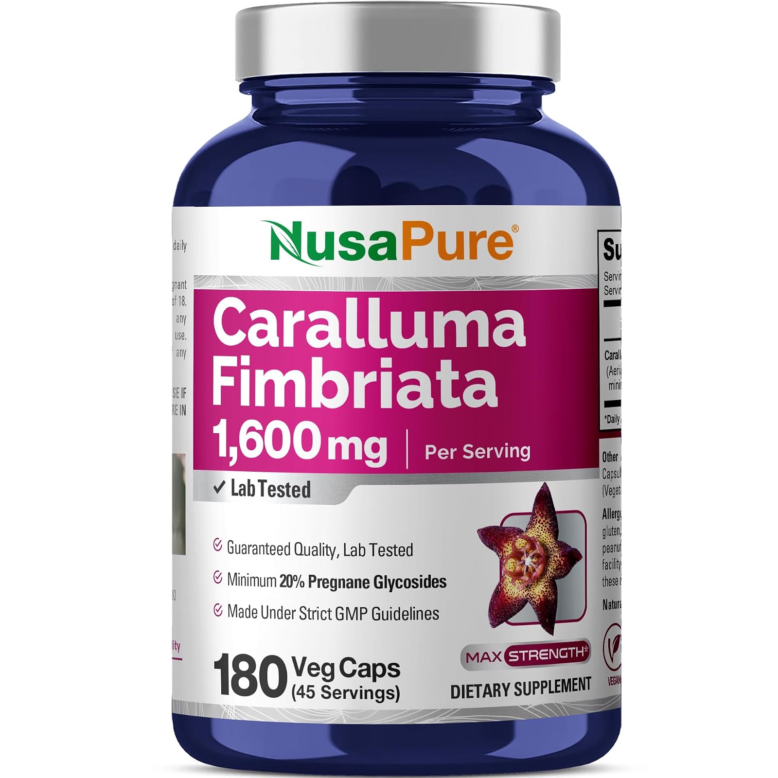 Caralluma Fimbriata appetite support capsules