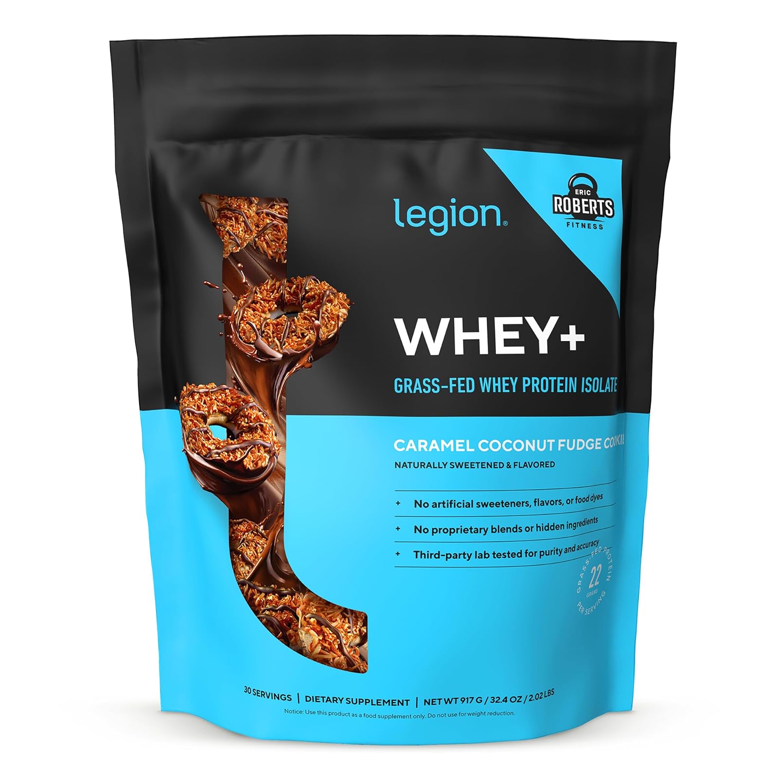 Caramel Coconut Fudge whey protein isolate