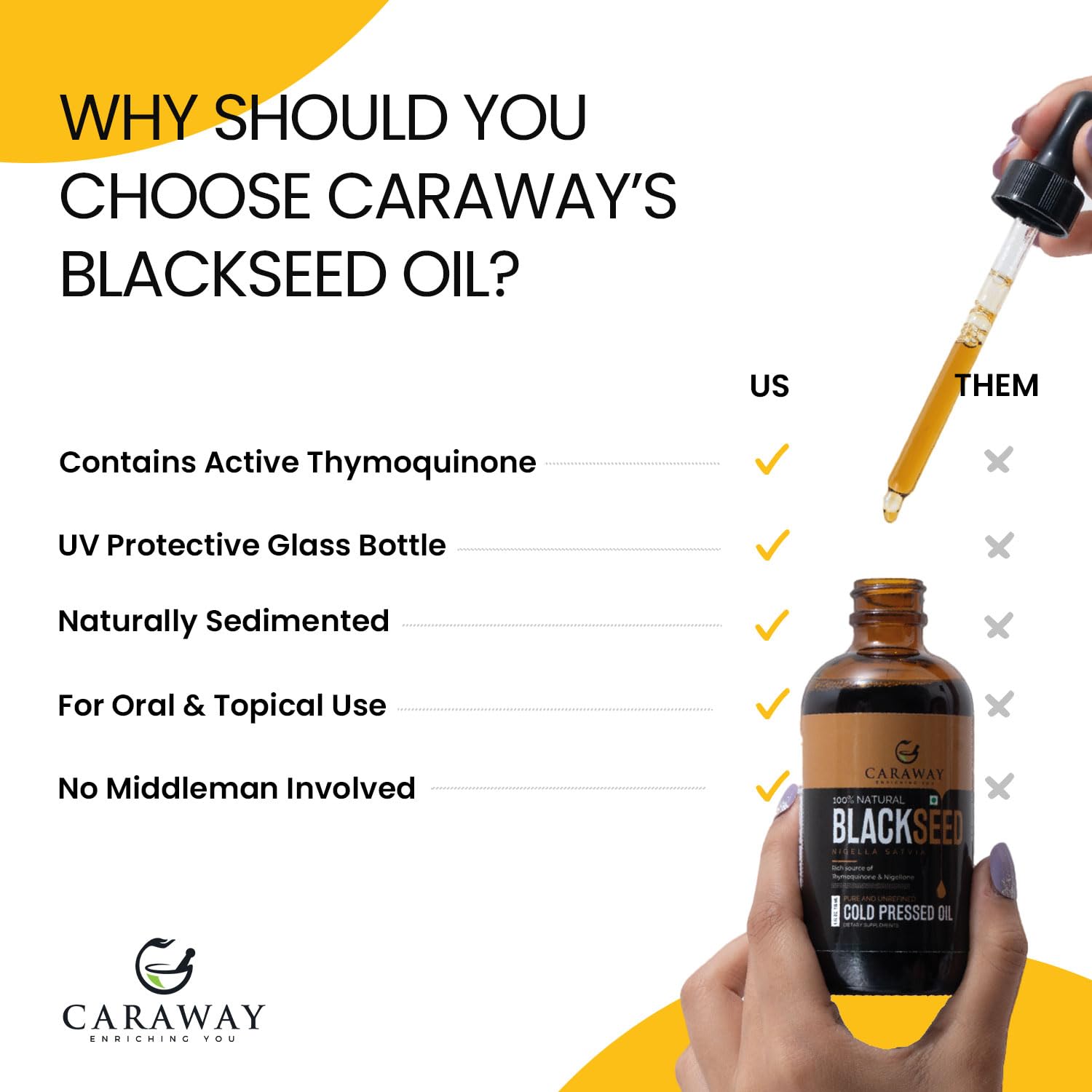 Caraway black seed oil 500 ml