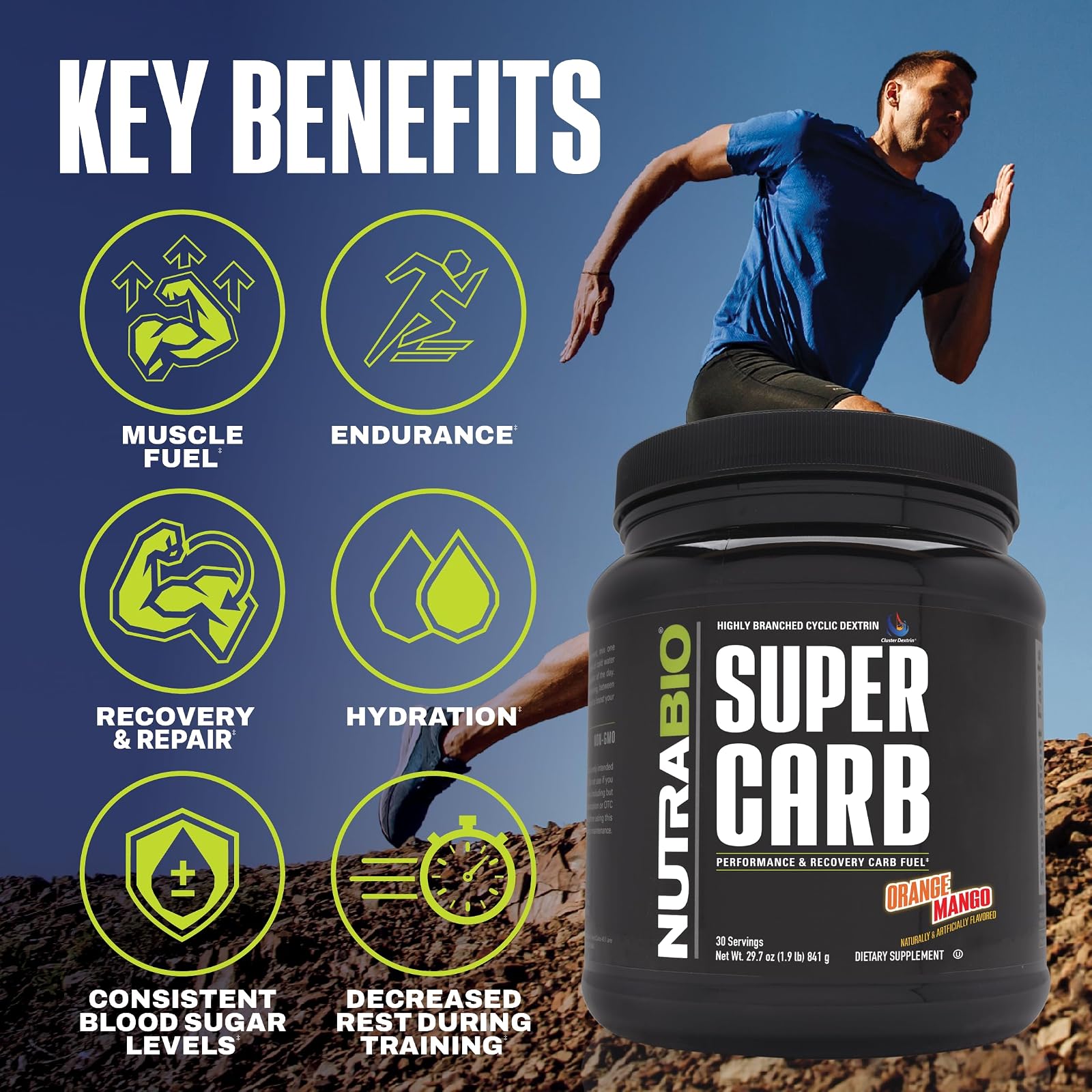 carbohydrate powder for athletes