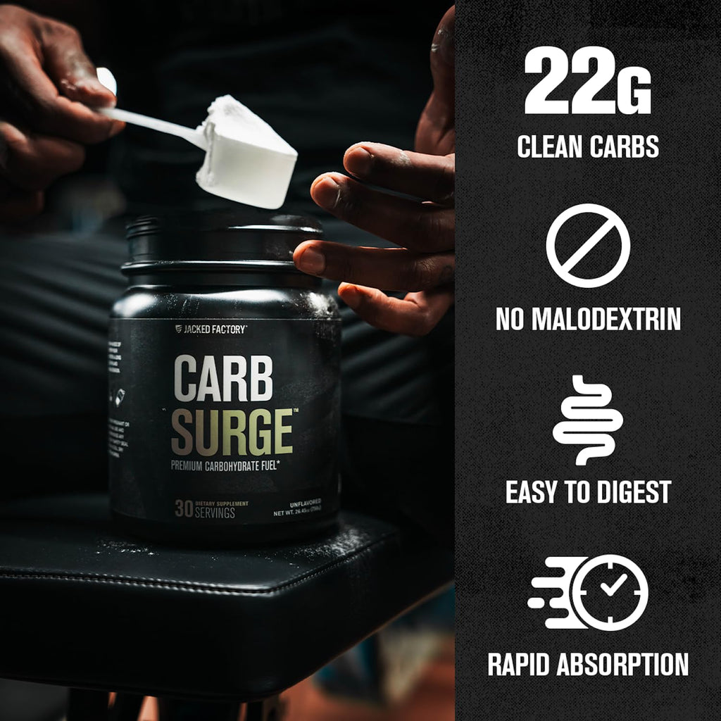 Carbohydrate powder for endurance athletes