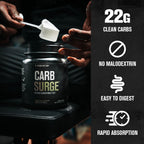 Carbohydrate powder for endurance athletes