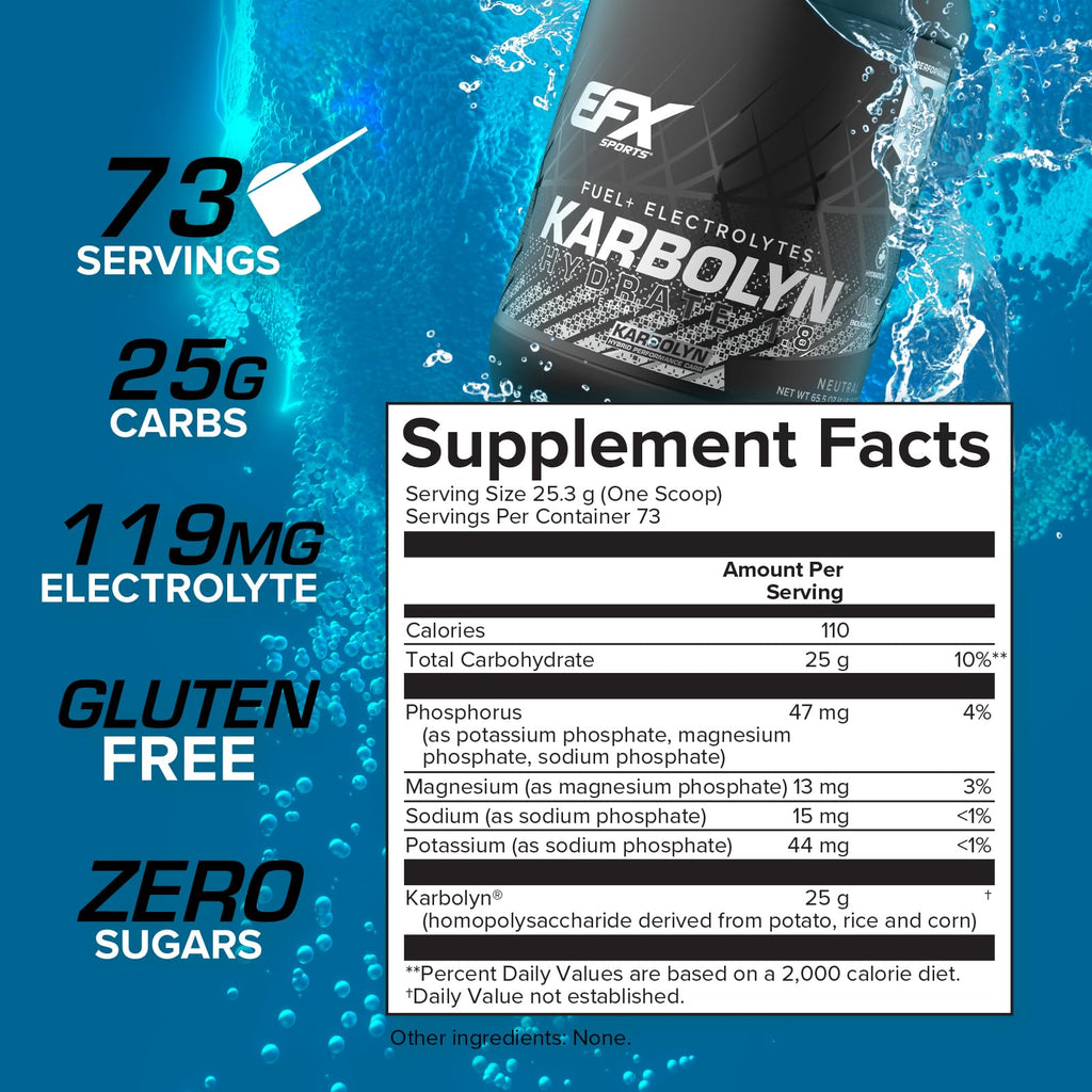 carbohydrate powder for endurance