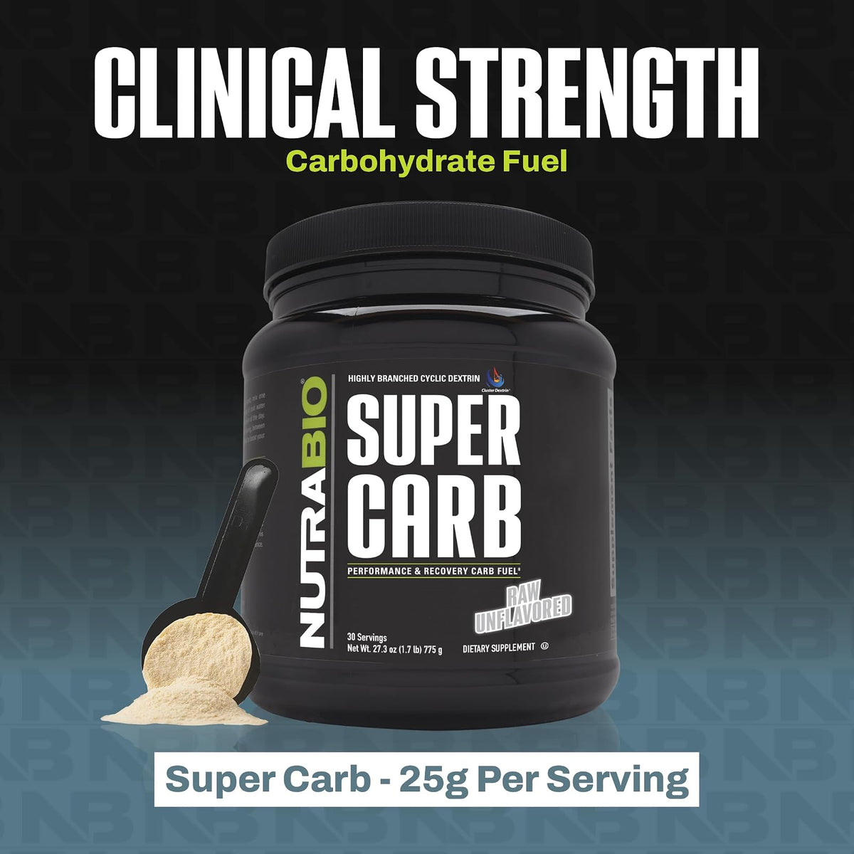 carbohydrate powder for improved stamina