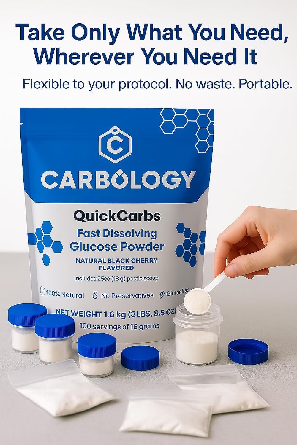 Carbology endurance supplement for workouts