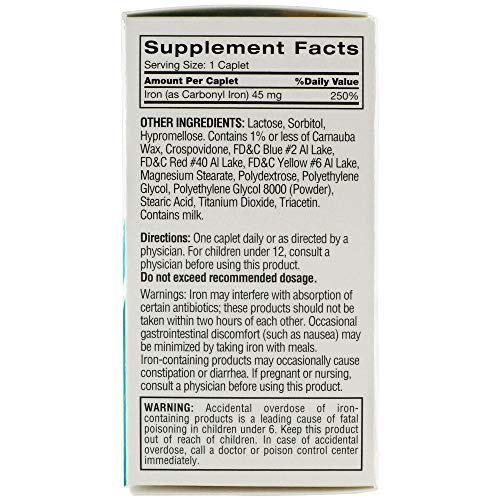 Carbonyl iron for better absorption
