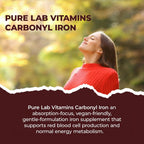 carbonyl iron for enhanced vitality