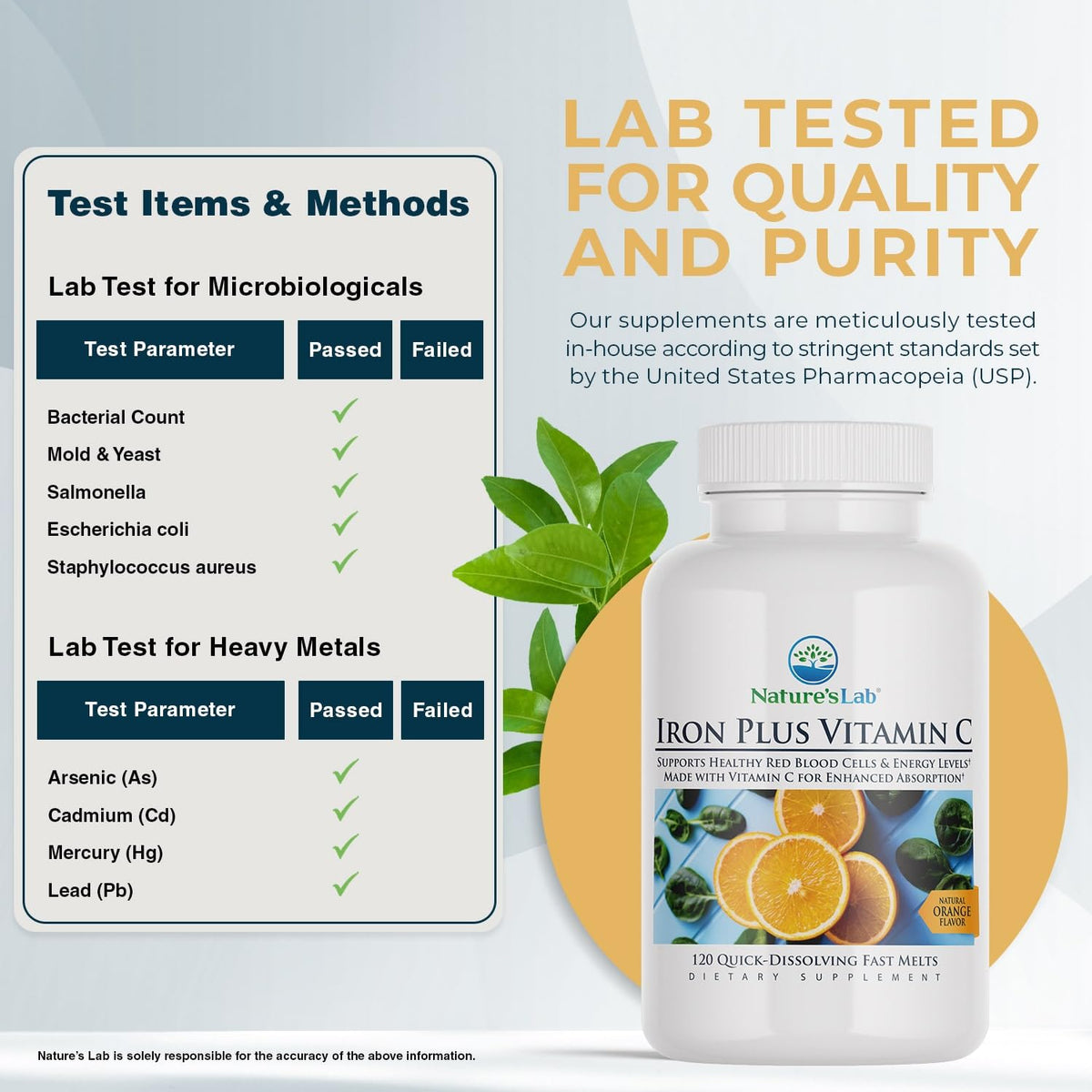 Carbonyl iron for gentle digestion