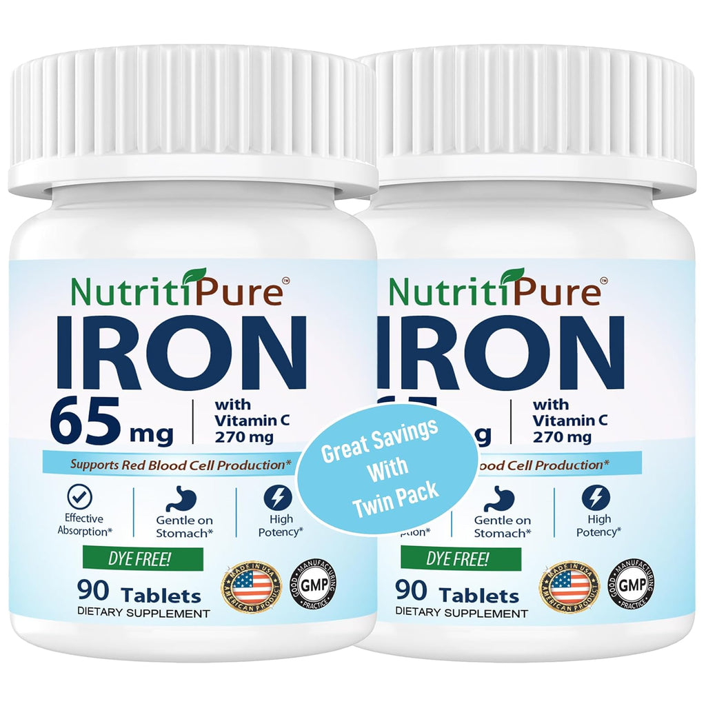 carbonyl iron supplement with vitamin C