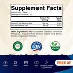 Carbonyl iron with vitamin C