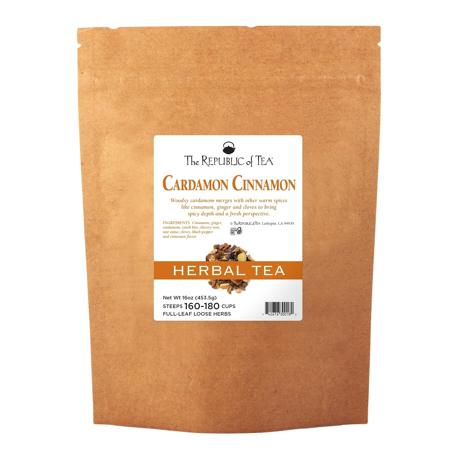 cardamom cinnamon herbal tea blend