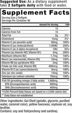 Cardiamin multivitamin for men daily