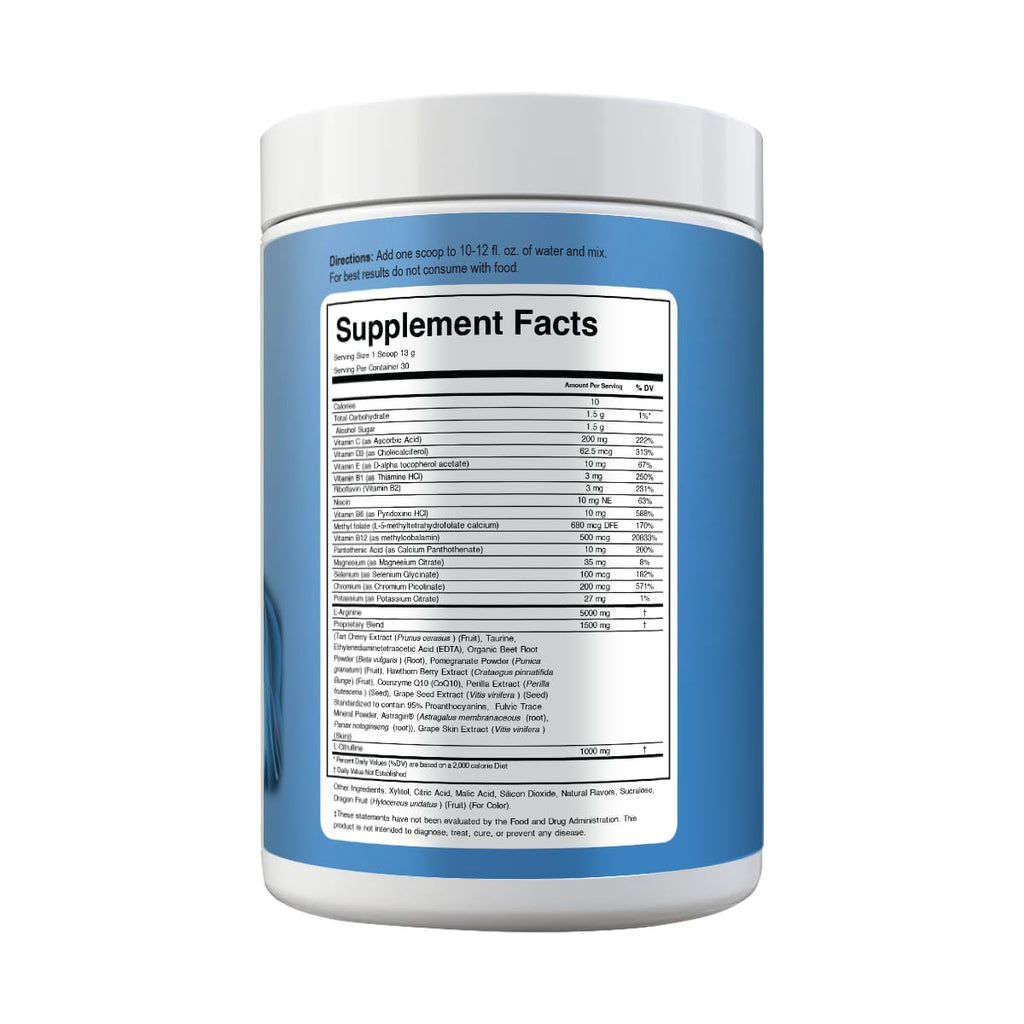 Cardio 911 amino acid supplement