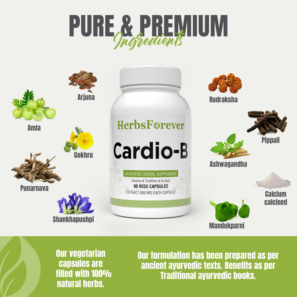 Cardio-B supplement for overall vitality